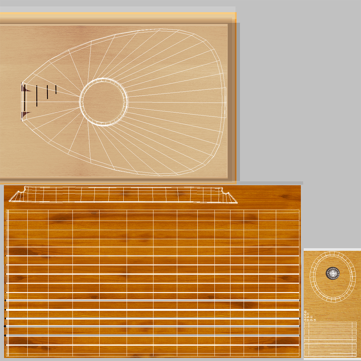 3D string instrument lute model - TurboSquid 1276524