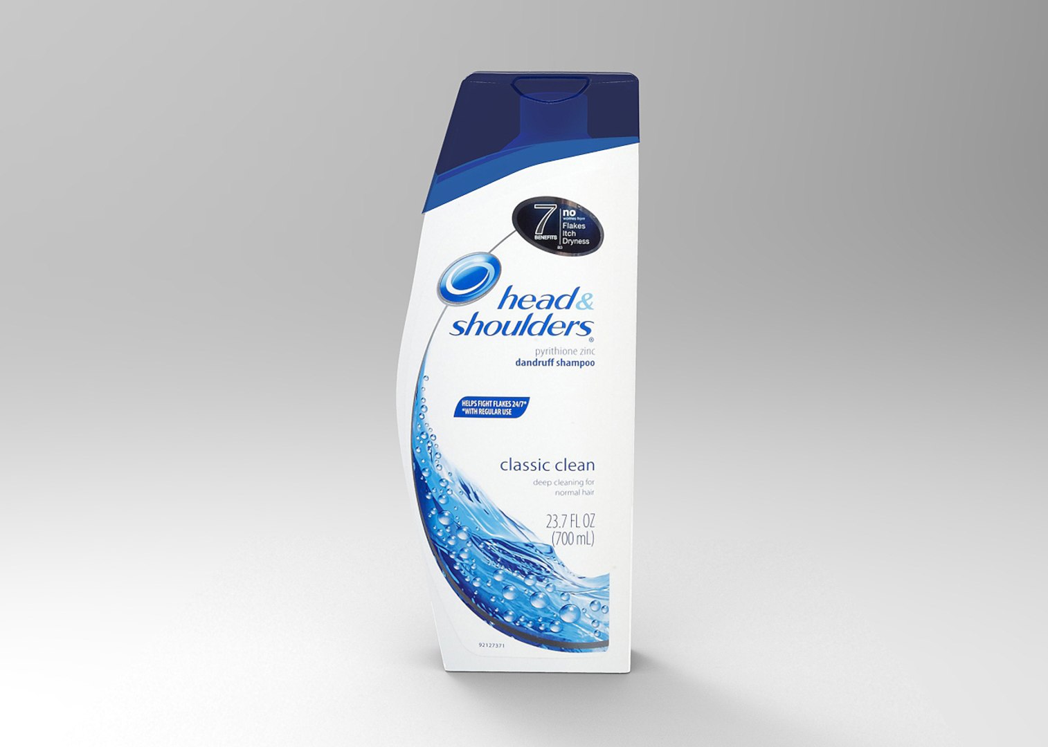 3d Model Of Head Shoulders Shampoo