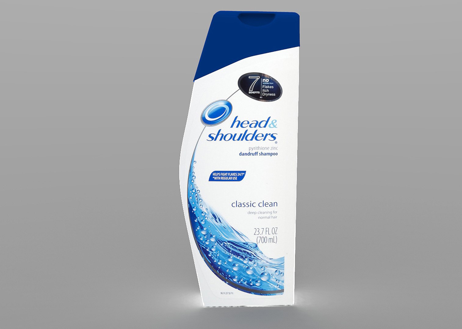 3d Model Of Head Shoulders Shampoo