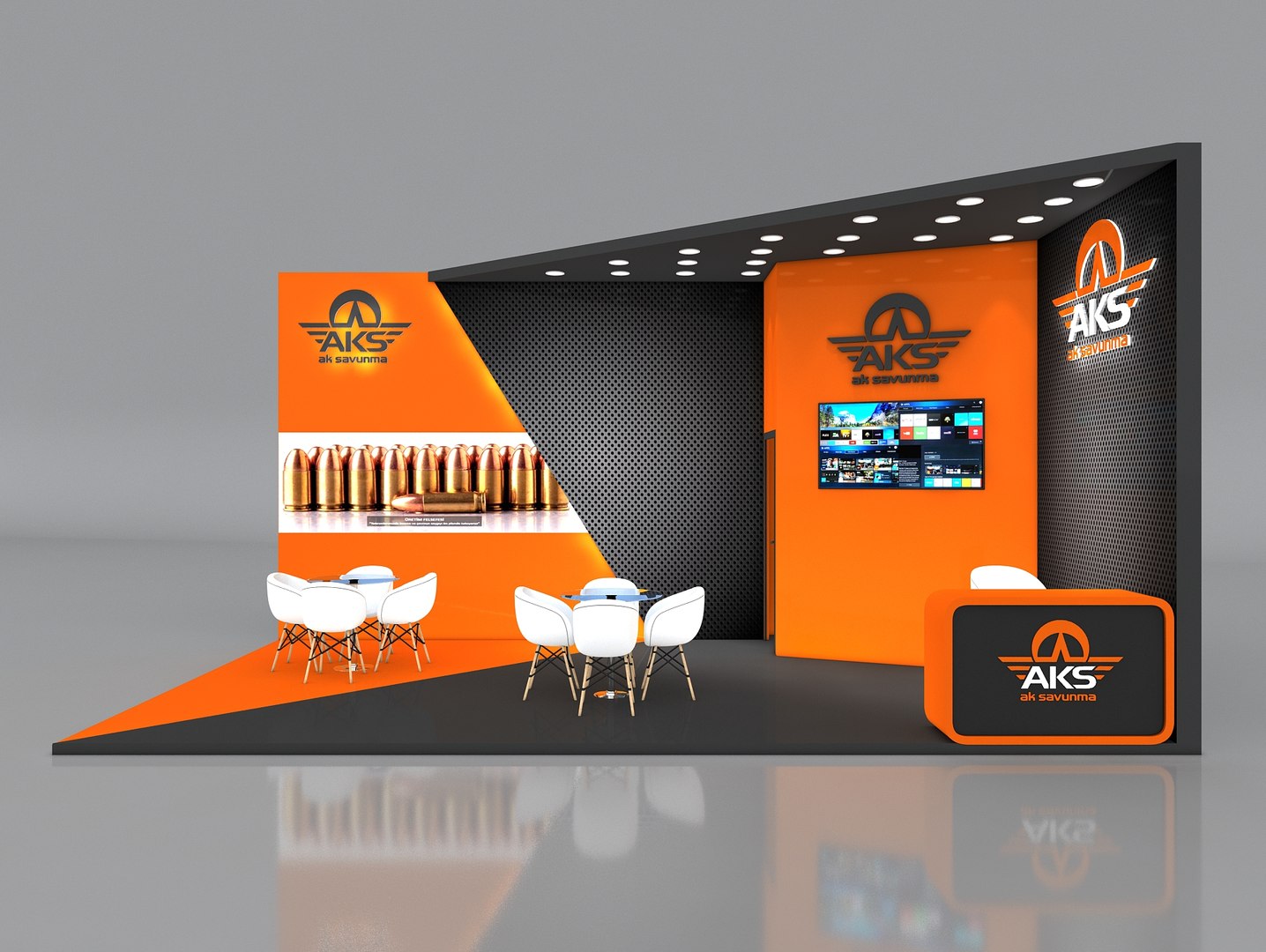 3D Stall Height 365 Cm Model - TurboSquid 1588263