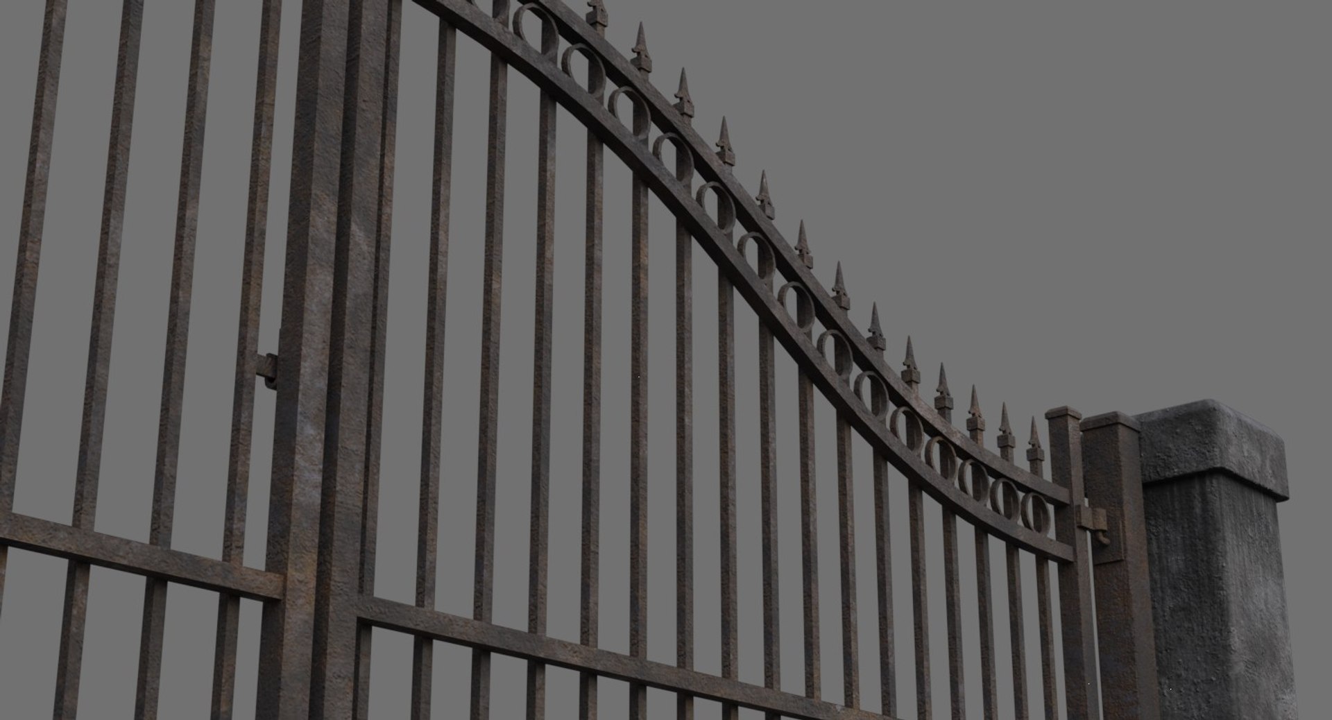 Gate 1c 3D Model - TurboSquid 1257711