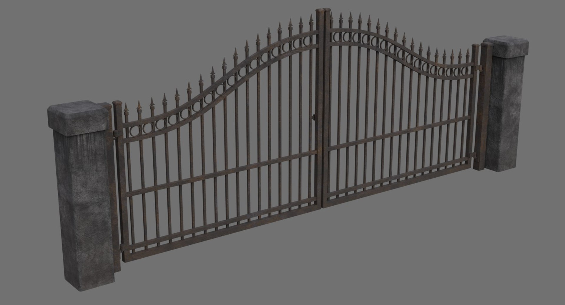 Gate 1c 3D Model - TurboSquid 1257711