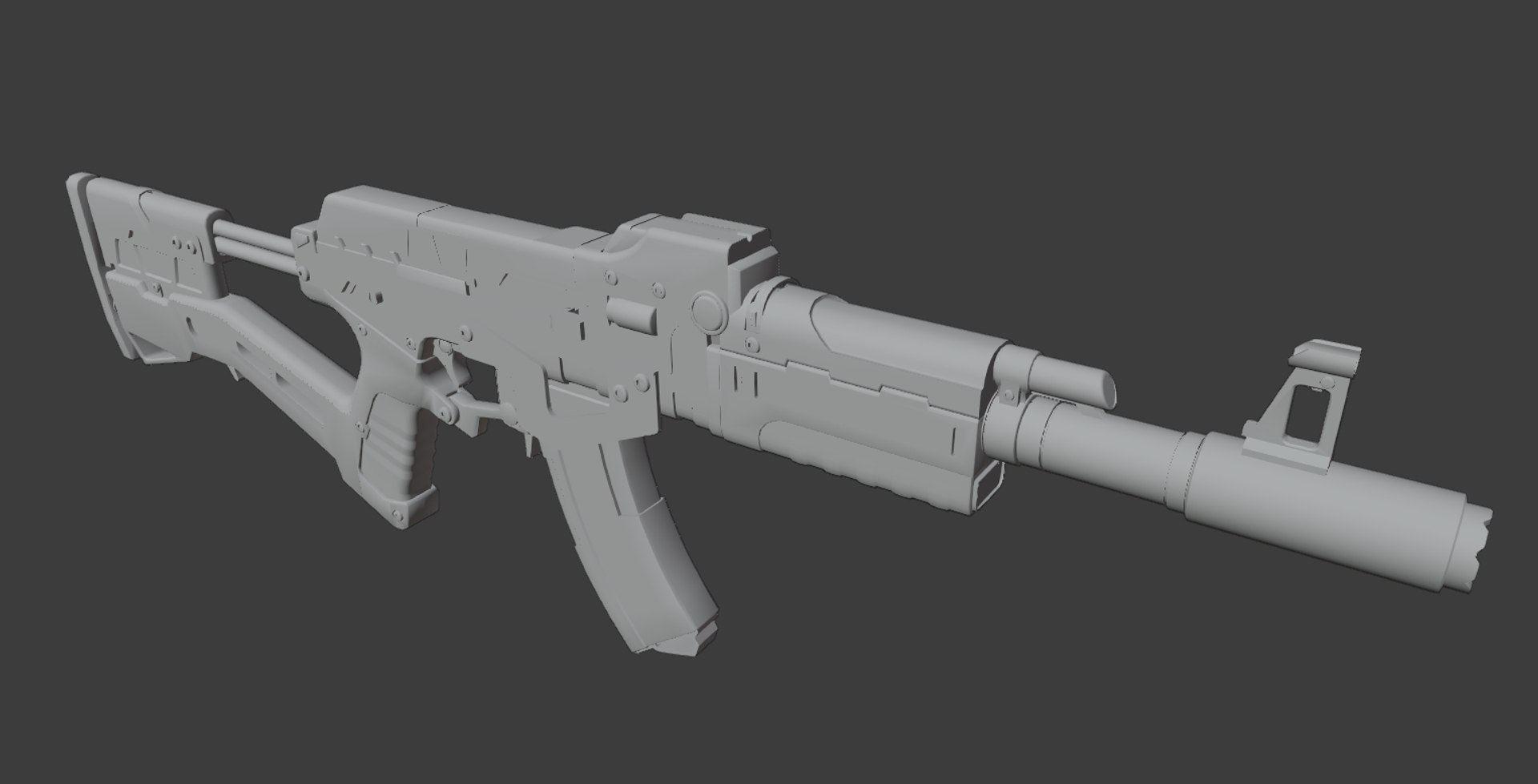 3D Tacticool Ak Gun - TurboSquid 1625958