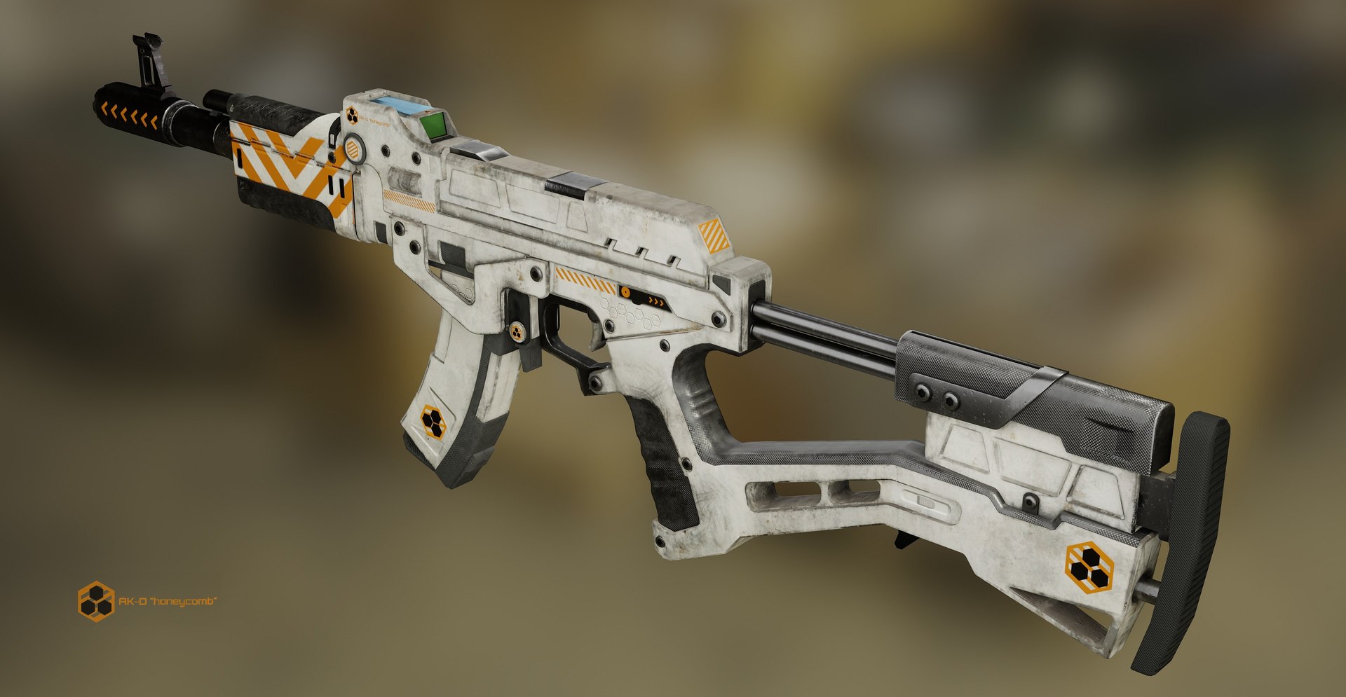 3D Tacticool Ak Gun - TurboSquid 1625958