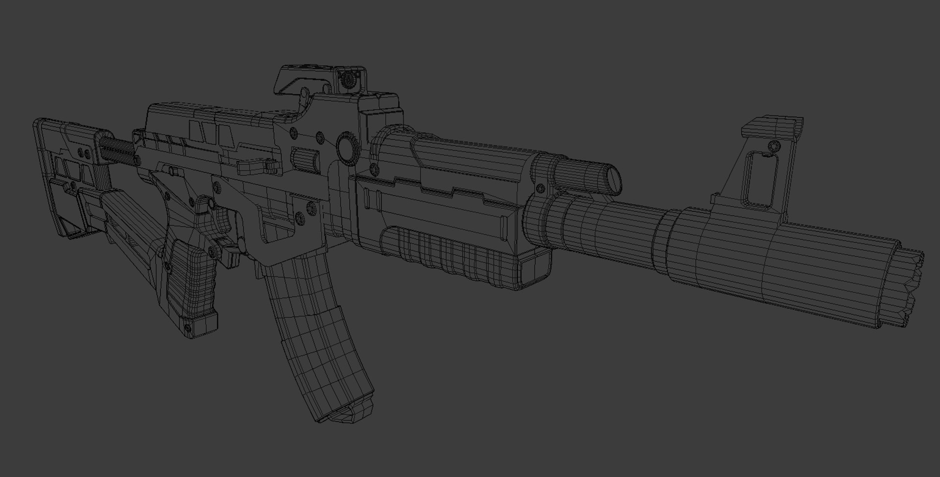 3D Tacticool Ak Gun - TurboSquid 1625958