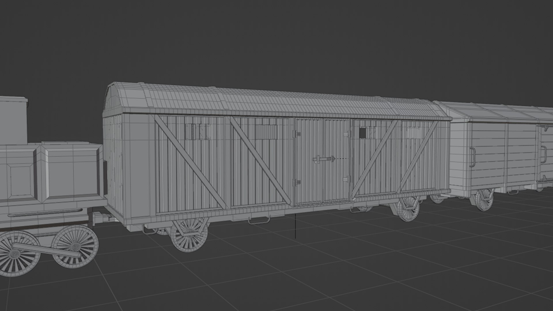 WWII German Train - DRB Class 52 Steam Locomotive Model - TurboSquid ...