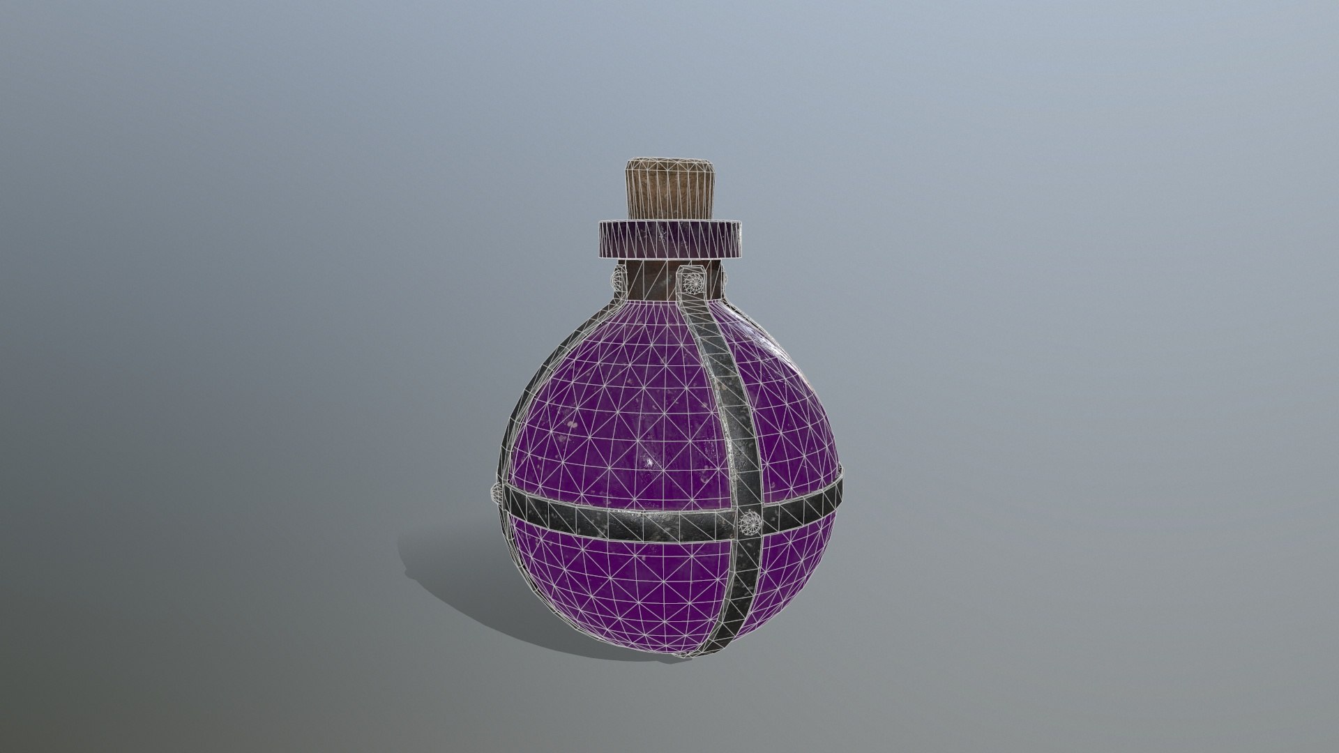 3D potion bottle - TurboSquid 2120548