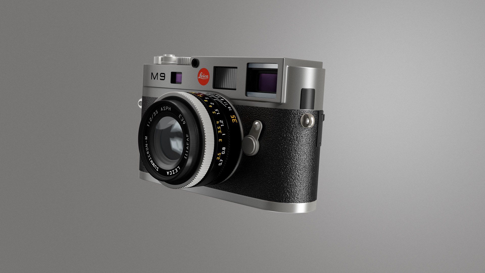 3D Model Leica M9 Silver - TurboSquid 1976824