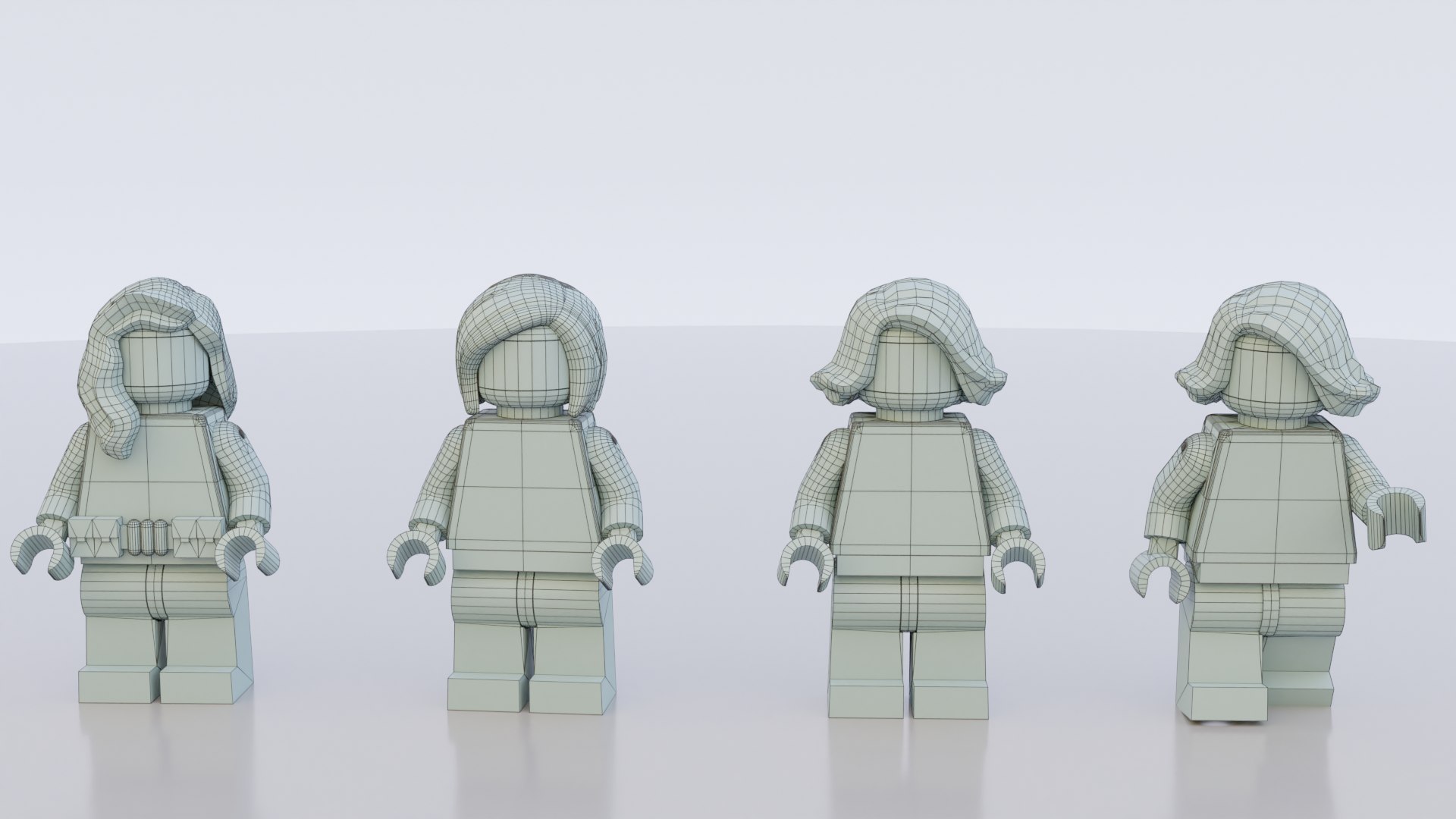 Lego Natasha Romanoff And Hawkeye Pack Model - TurboSquid 1988361