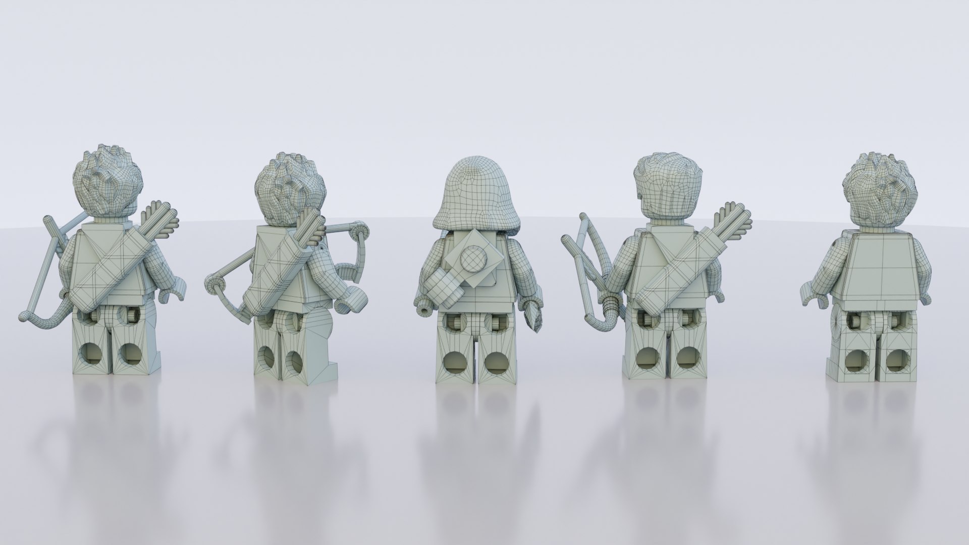 Lego Natasha Romanoff And Hawkeye Pack Model - TurboSquid 1988361