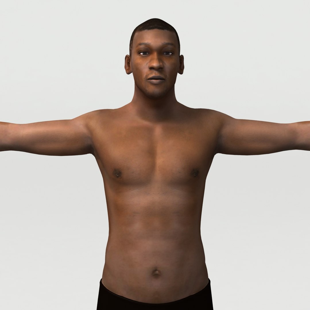 max realistic man woman rigged