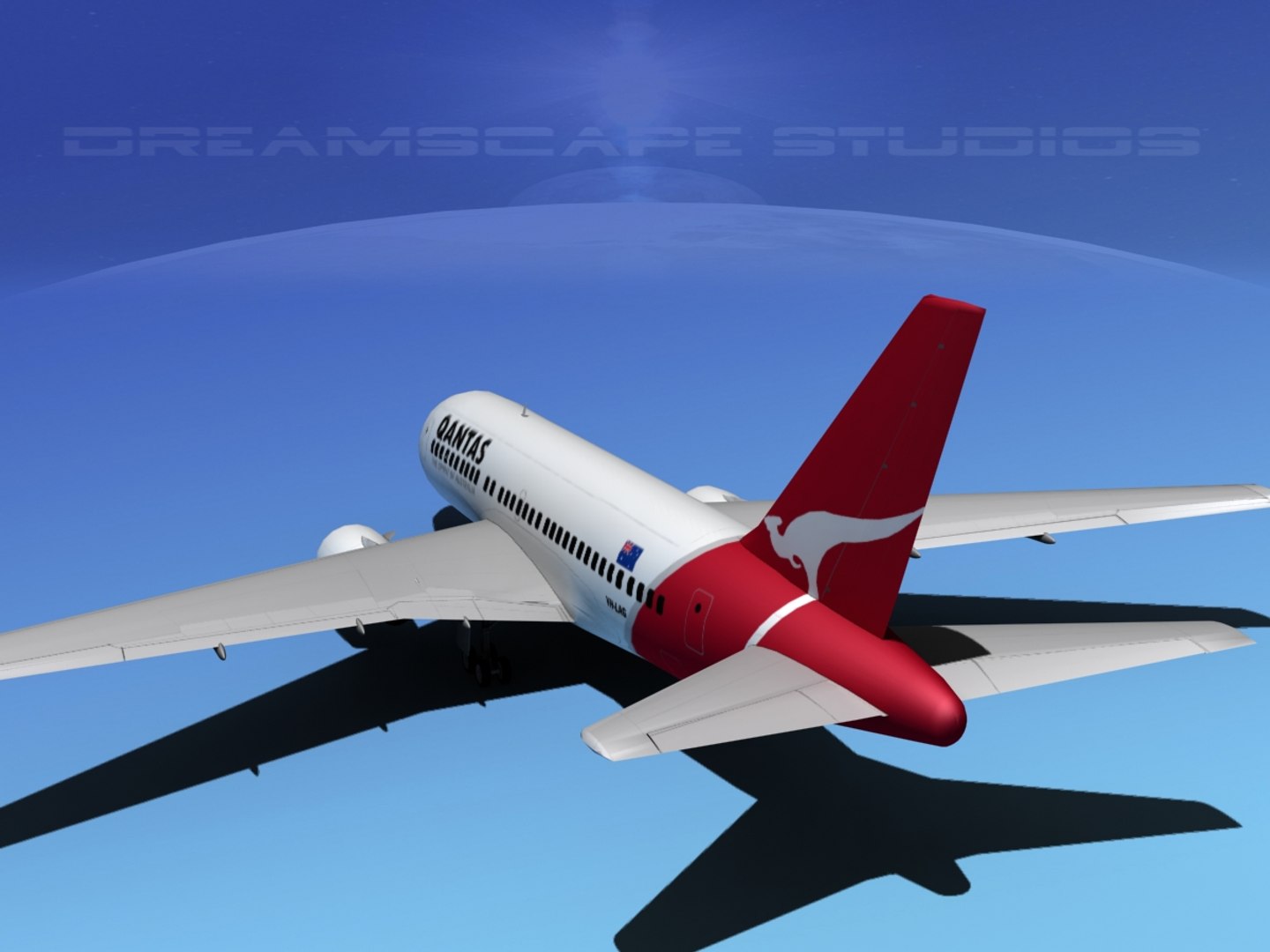 3d Model Boeing 767 767-100