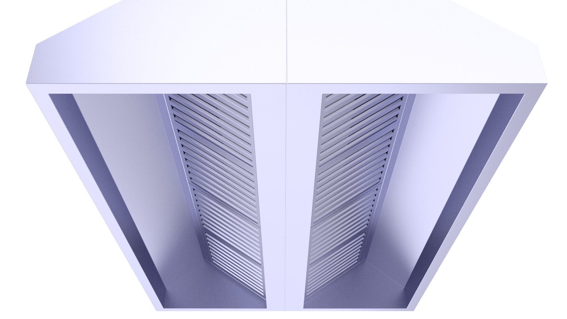 Island Commercial Kitchen Chimney 3D Model 17 3D model - TurboSquid 1779386