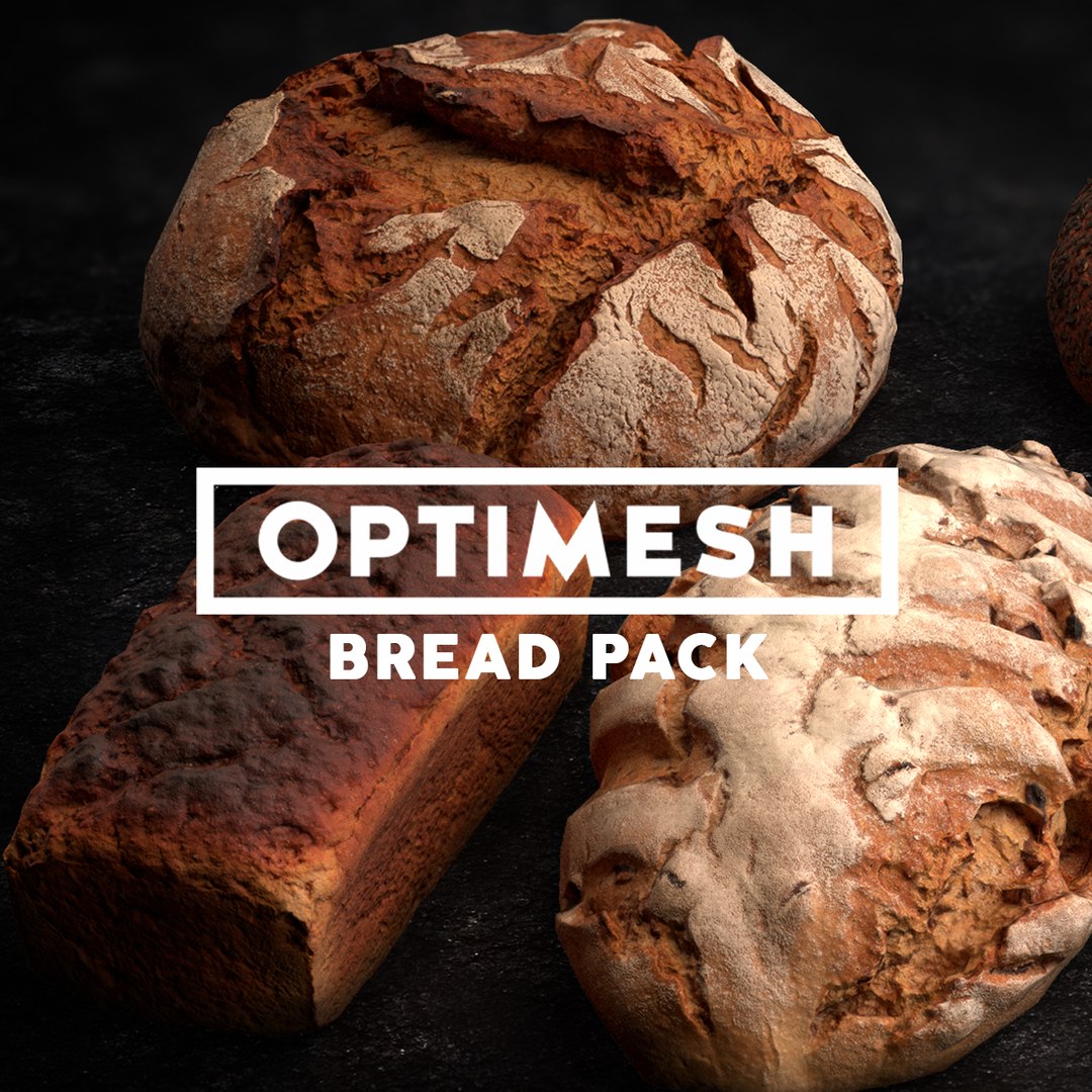3D breads pack - TurboSquid 1632987