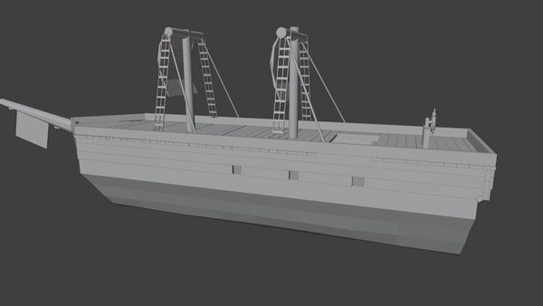 Pirate Ship Blender Models for Download | TurboSquid