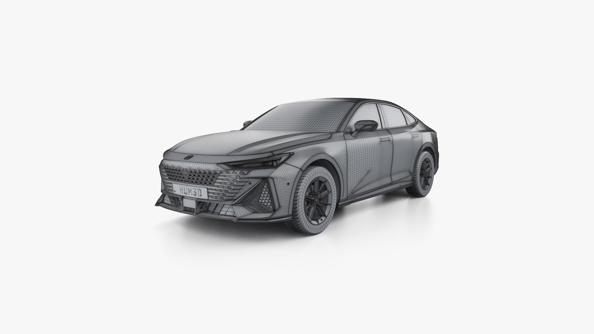 Changan Uni-V 2022 3D Model - TurboSquid 2015488