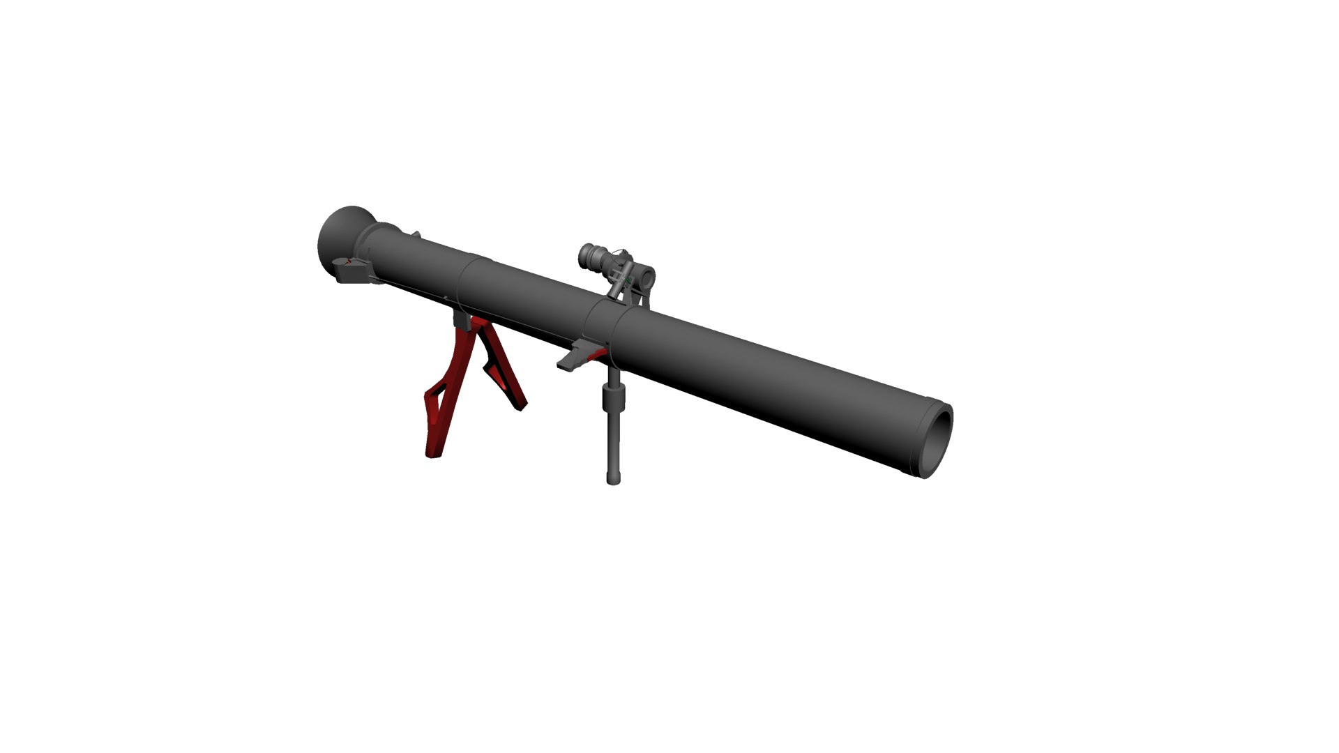 M67 Recoilless Rifle Base Model 3D - TurboSquid 1753819