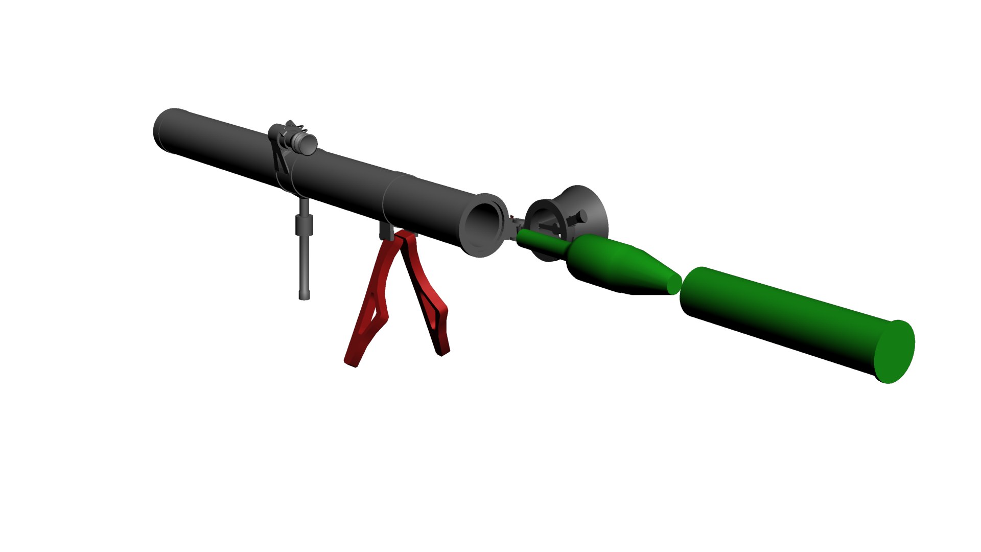 M67 Recoilless Rifle Base Model 3D - TurboSquid 1753819