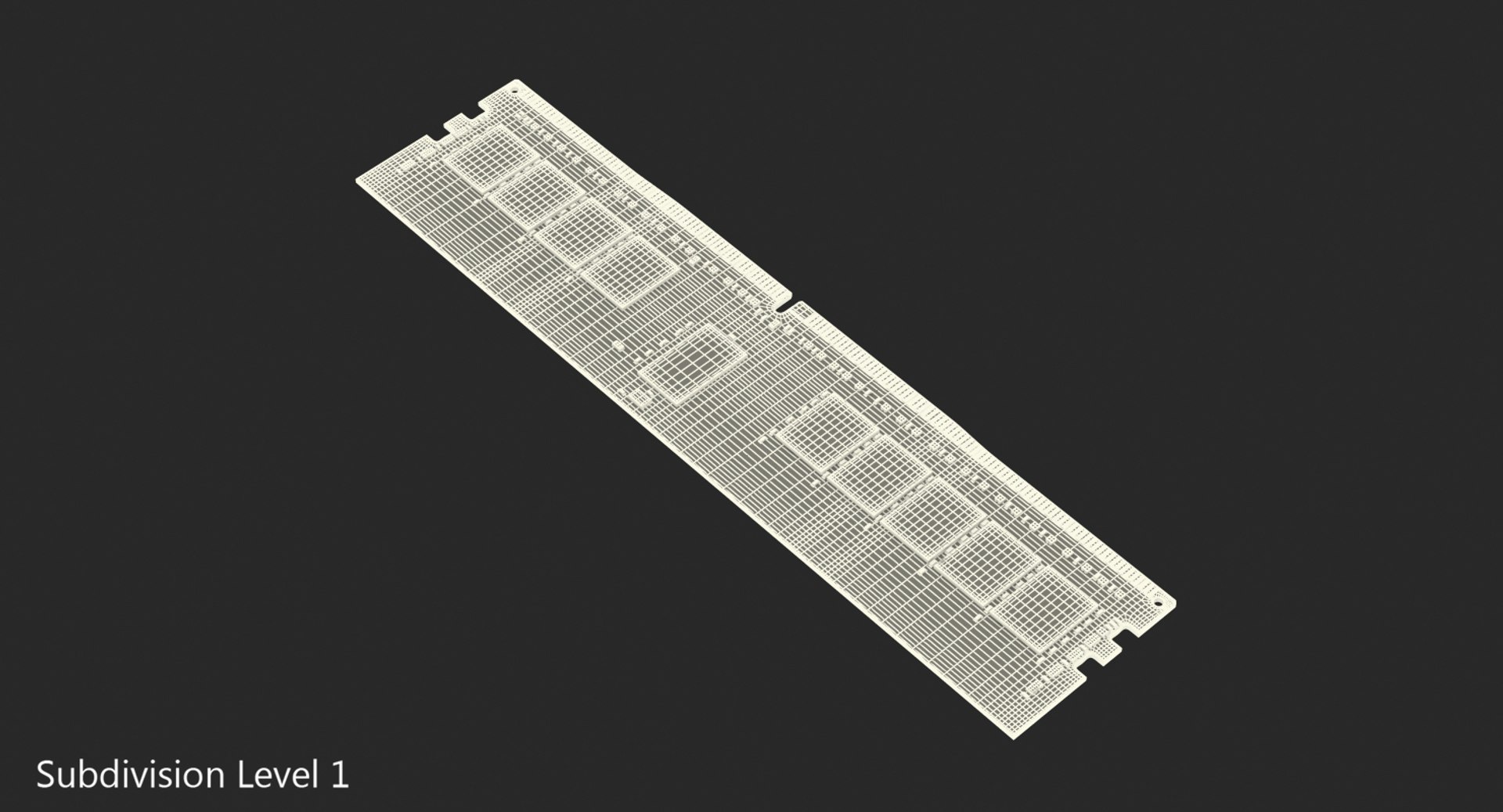 Memory Bar 3D - TurboSquid 1430451