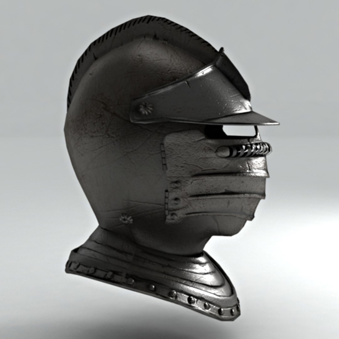 3d Model Helmet Knight Helm