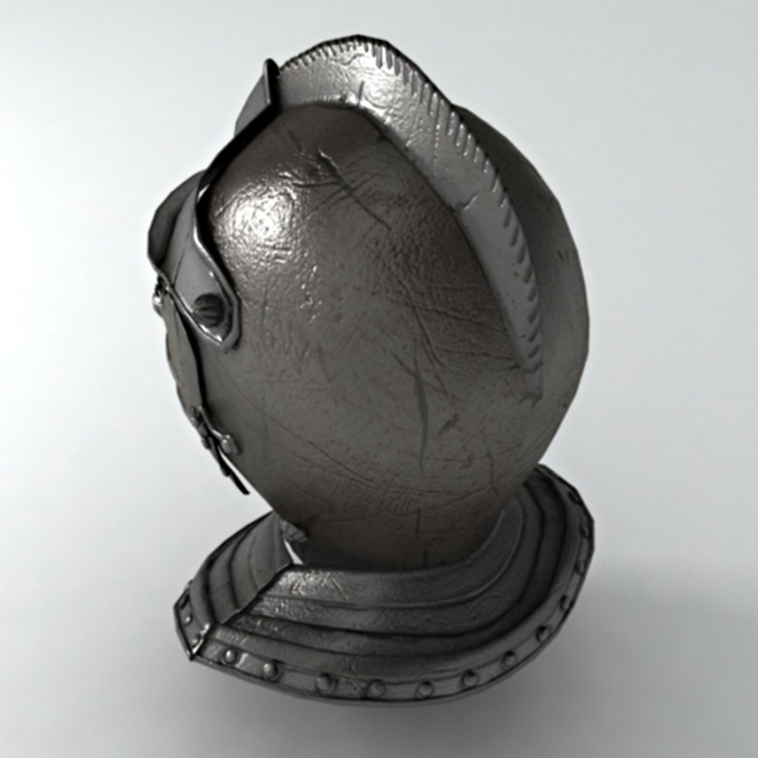 3d Model Helmet Knight Helm