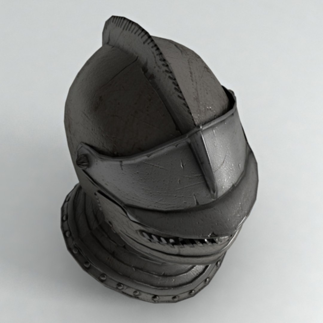 3d Model Helmet Knight Helm