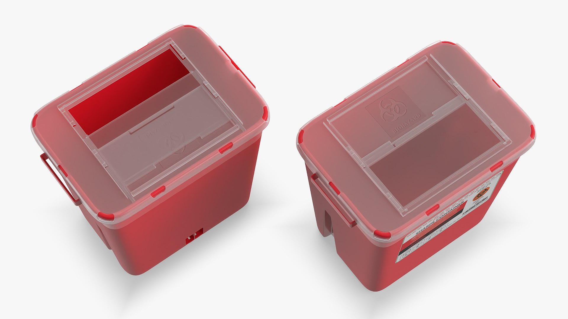 Medical Waste Disposal Container 3D - TurboSquid 2320899
