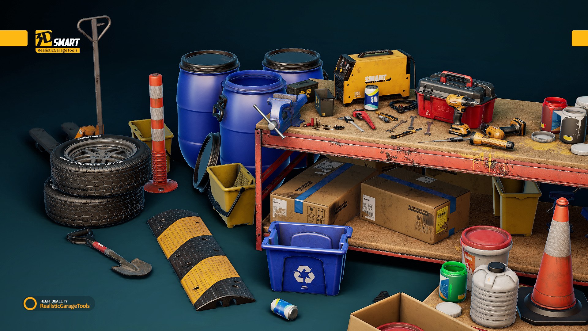 3D Props Realistic - TurboSquid 1571575