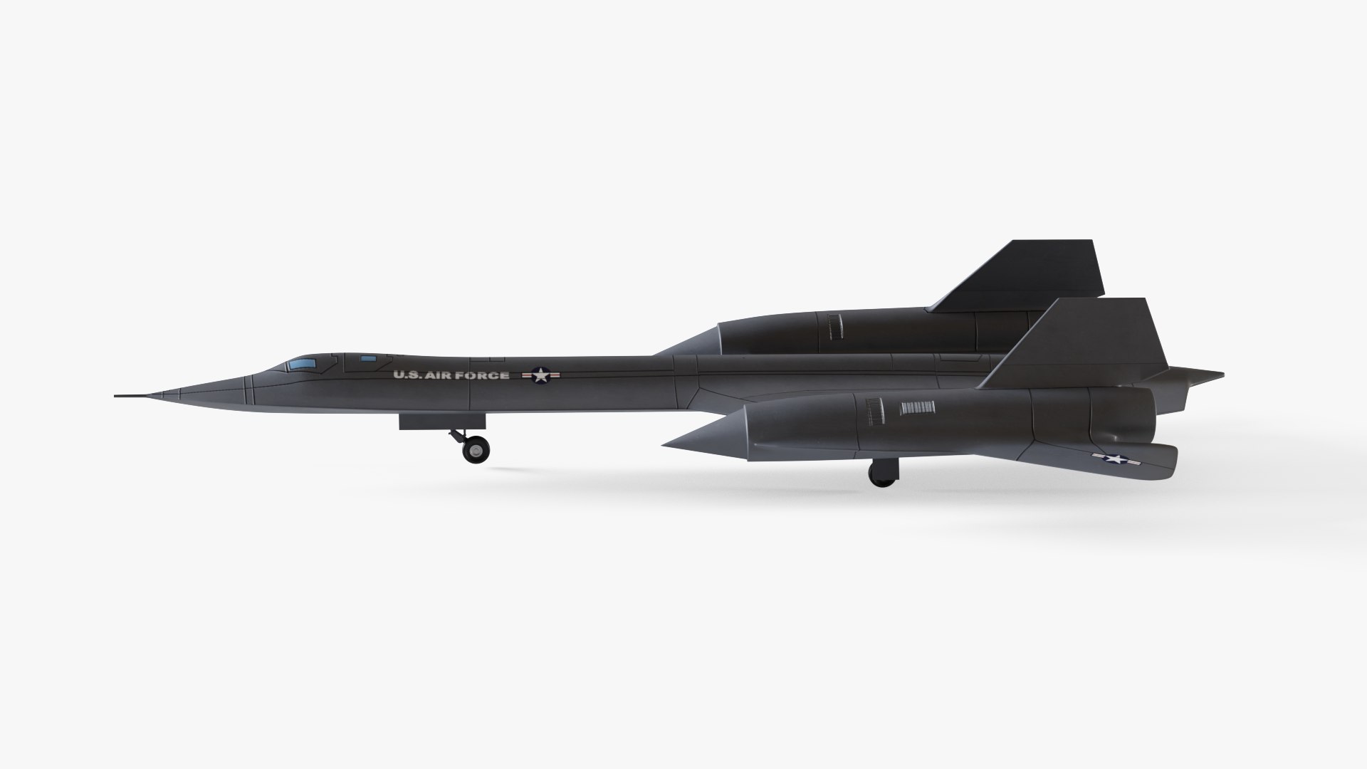 Lockheed SR-71 Blackbird Model - TurboSquid 1738242
