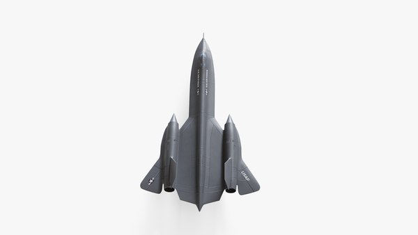 Lockheed SR-71 Blackbird model - TurboSquid 1738242