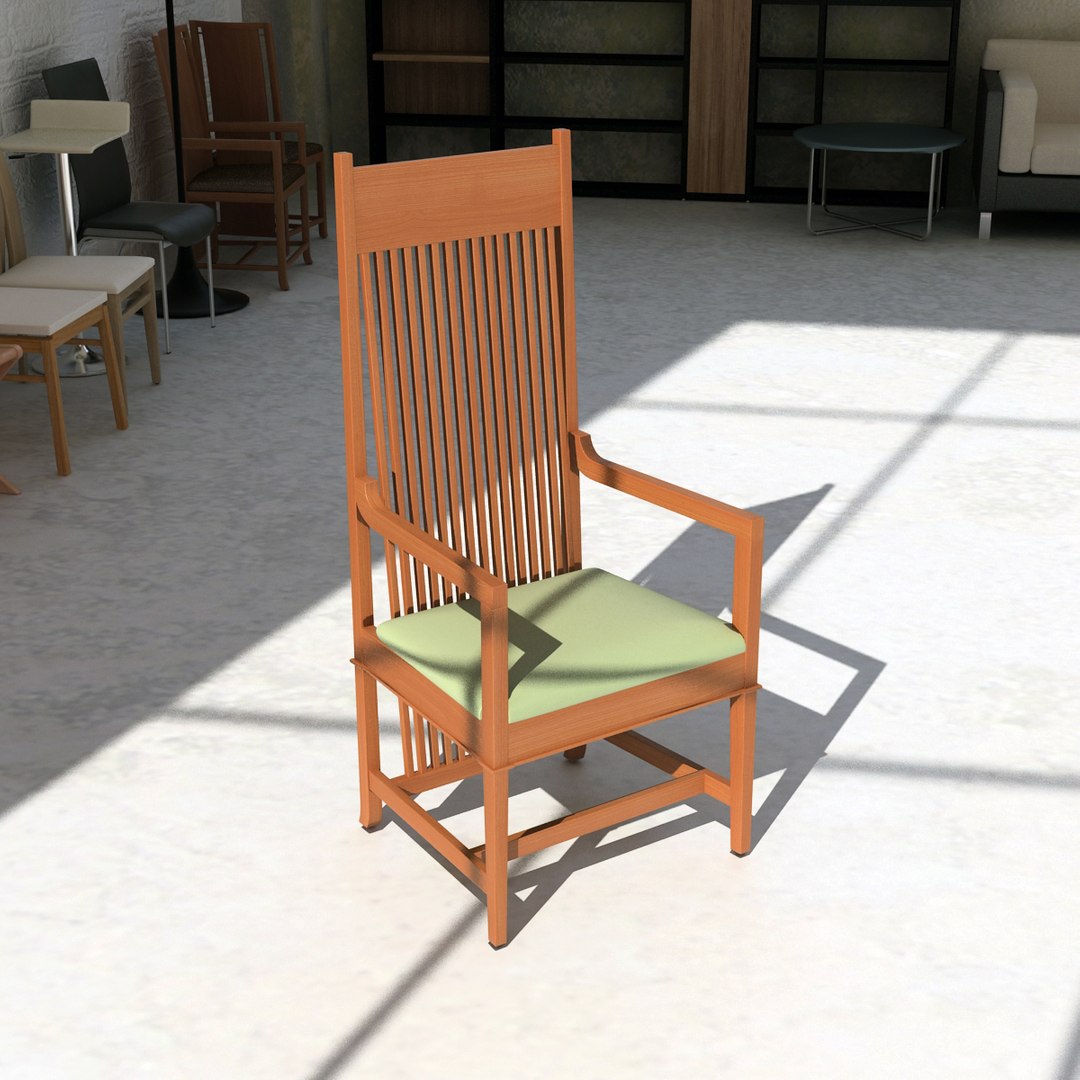 Design Dana Chairs 3d 3ds