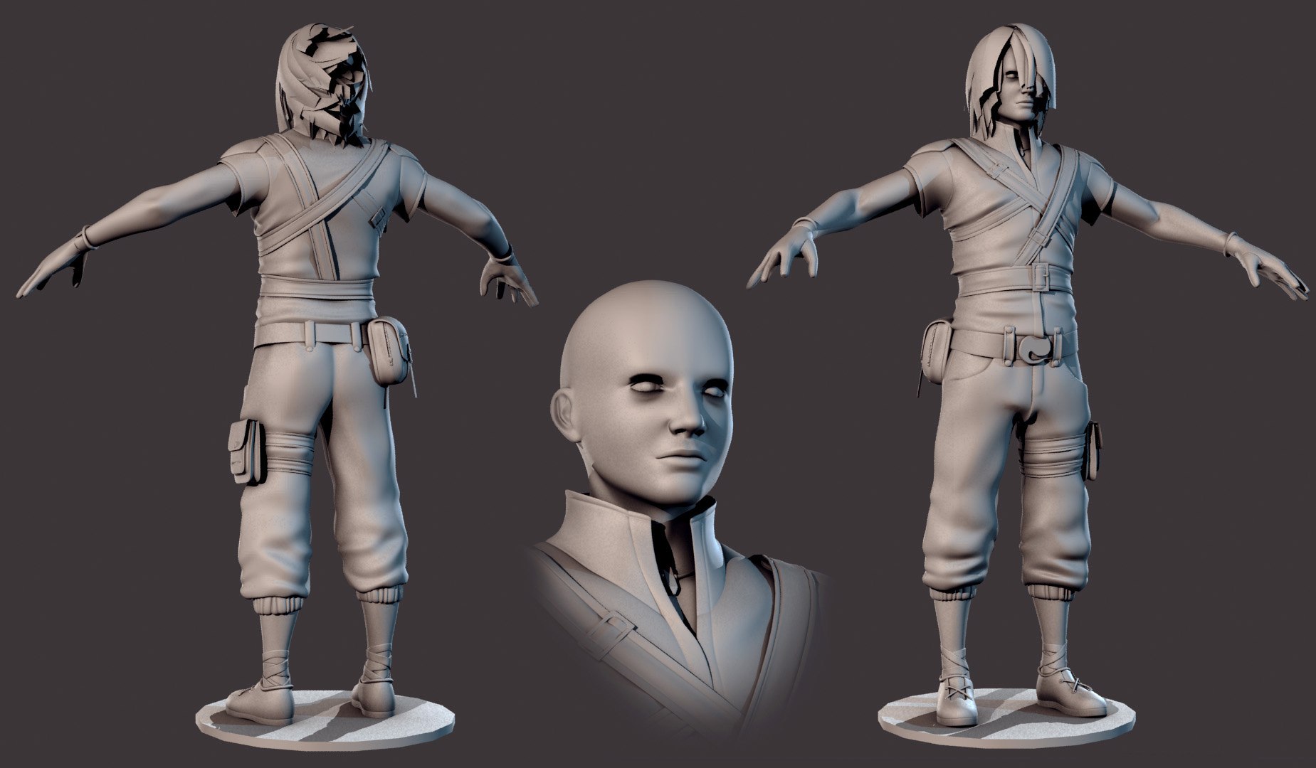 3d Model Ninja Designed