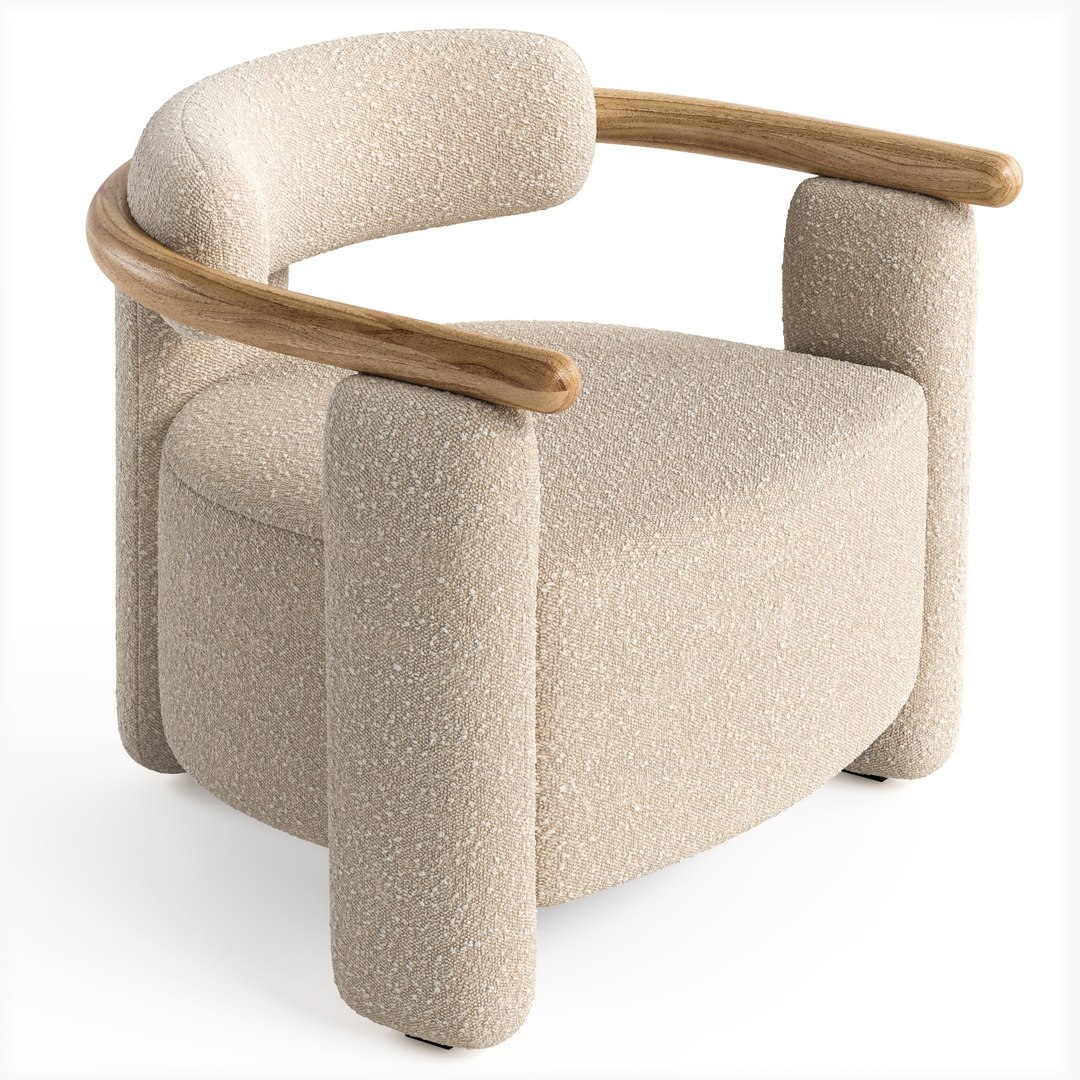 Uultis Granum Armchair 3D Model - TurboSquid 2212028
