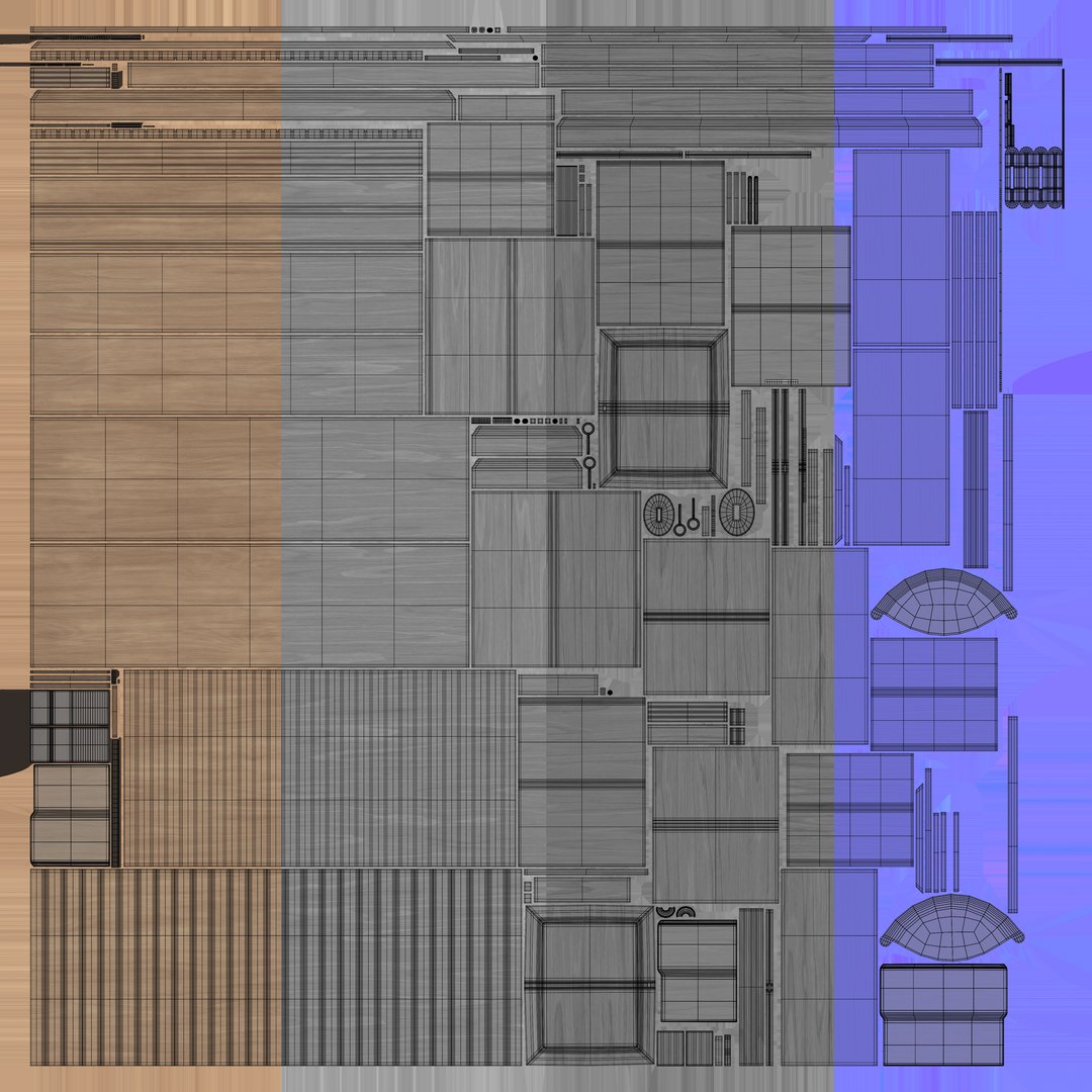 3D Slideboard 1 Model - TurboSquid 2079290