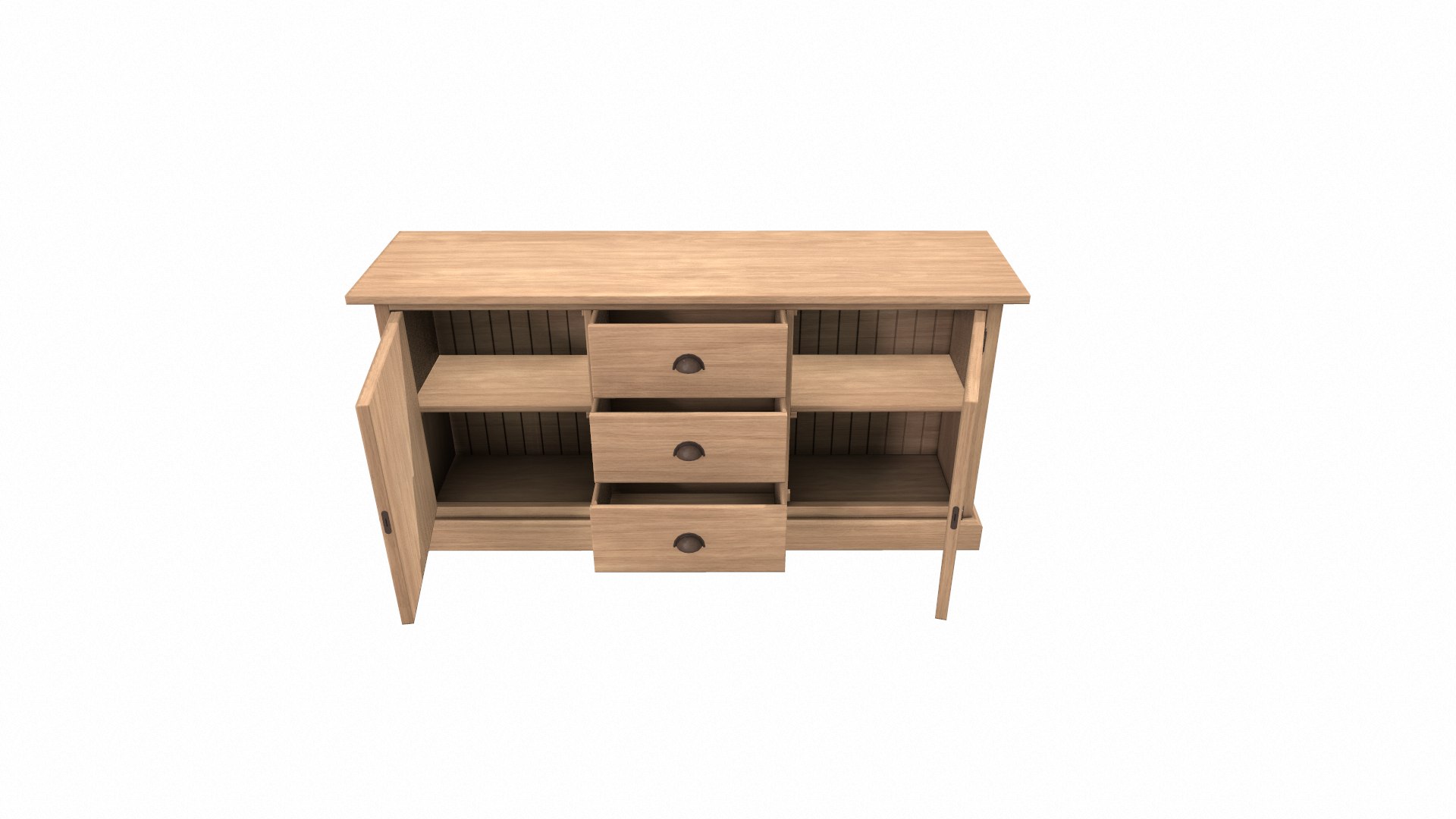 3D Slideboard 1 Model - TurboSquid 2079290