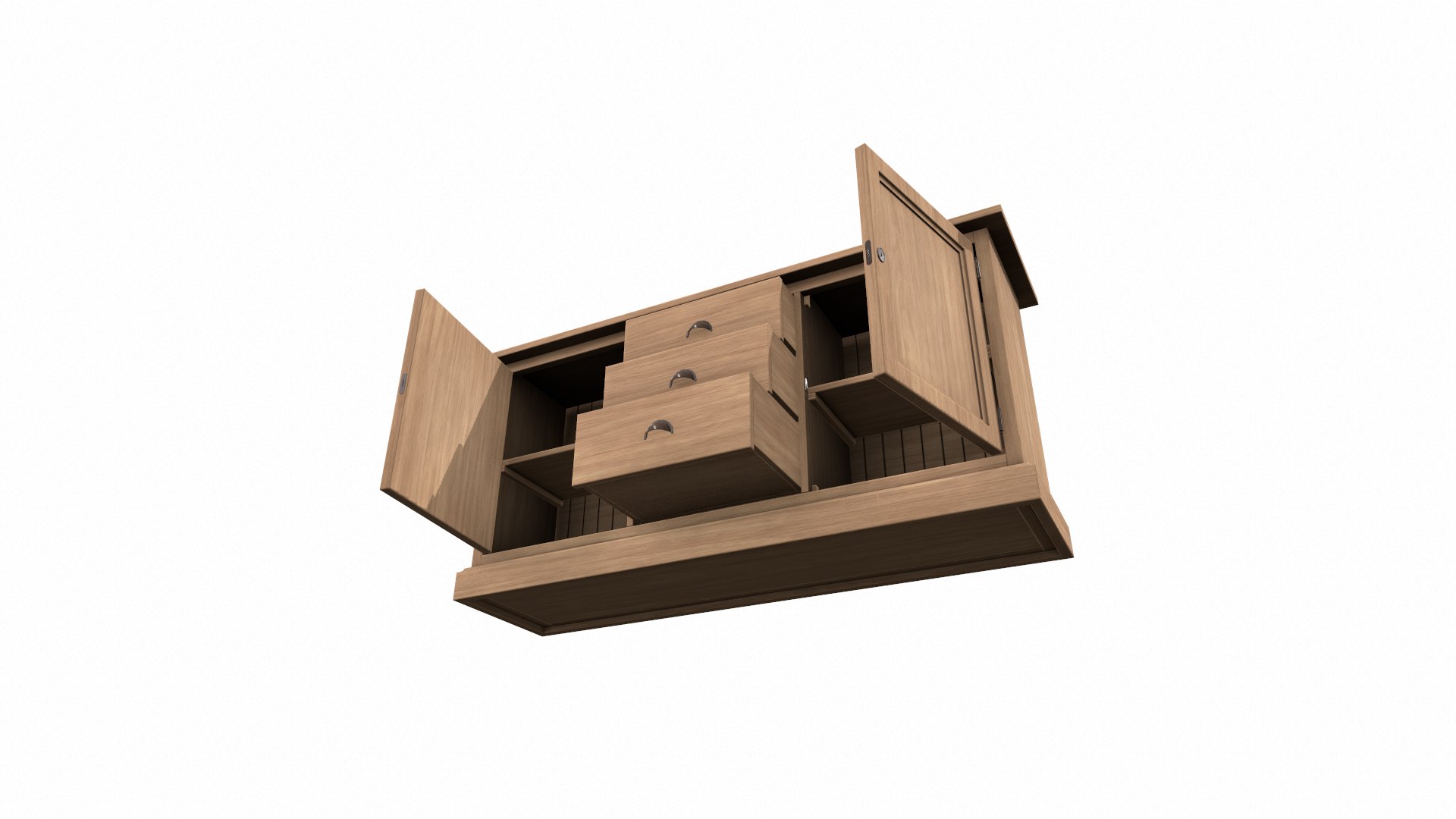 3D Slideboard 1 model - TurboSquid 2079290