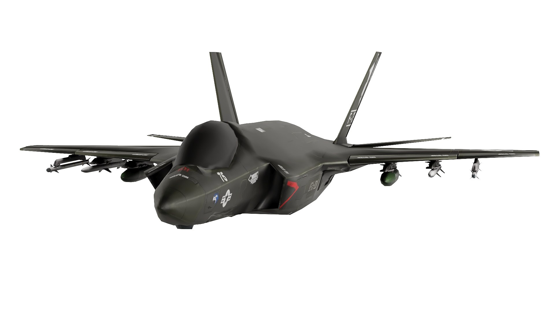 F35 Game Ready Low-poly 3D - TurboSquid 2381827