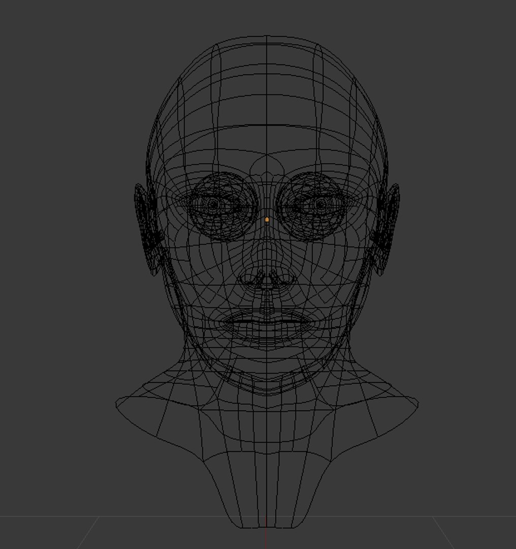 Free 3ds Model Head Topology