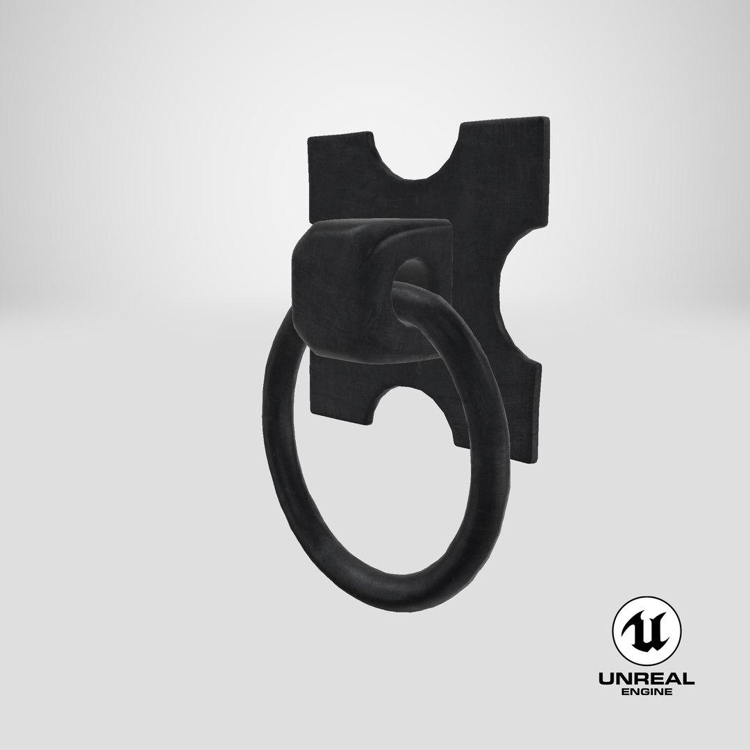 Steel Ring Handle 3D - TurboSquid 1847942