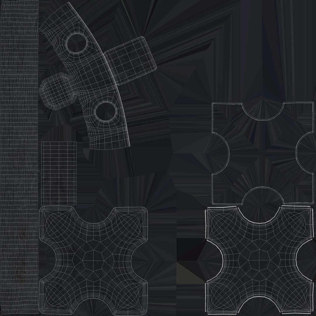 Steel Ring Handle 3D - TurboSquid 1847942