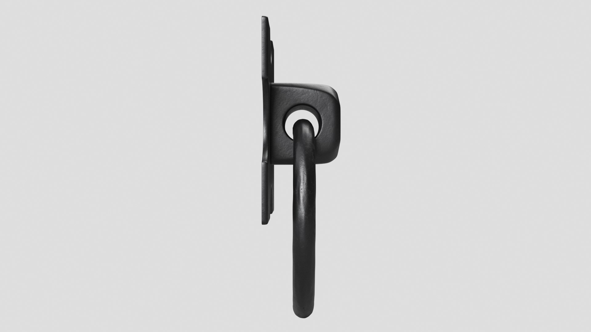 Steel Ring Handle 3D - TurboSquid 1847942