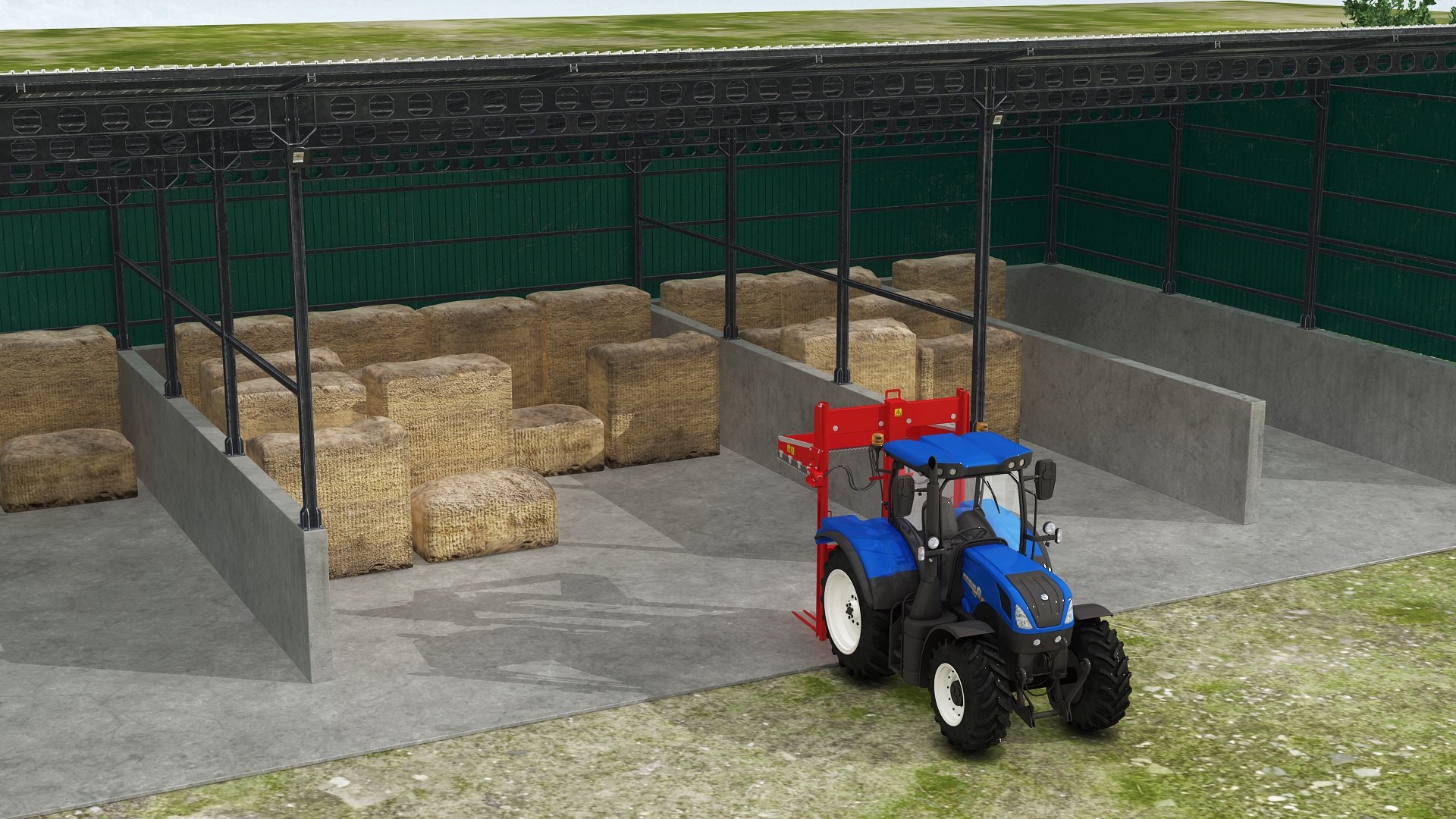 Hay Storage Barn Collection 3D Model - TurboSquid 2346027