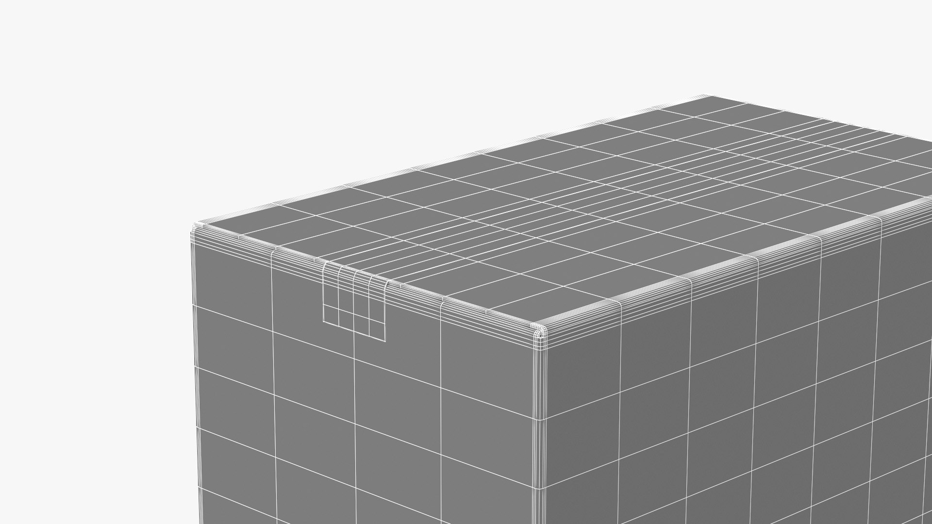 Cardboard Box 50x30x35 Closed 3D Model - TurboSquid 2509229