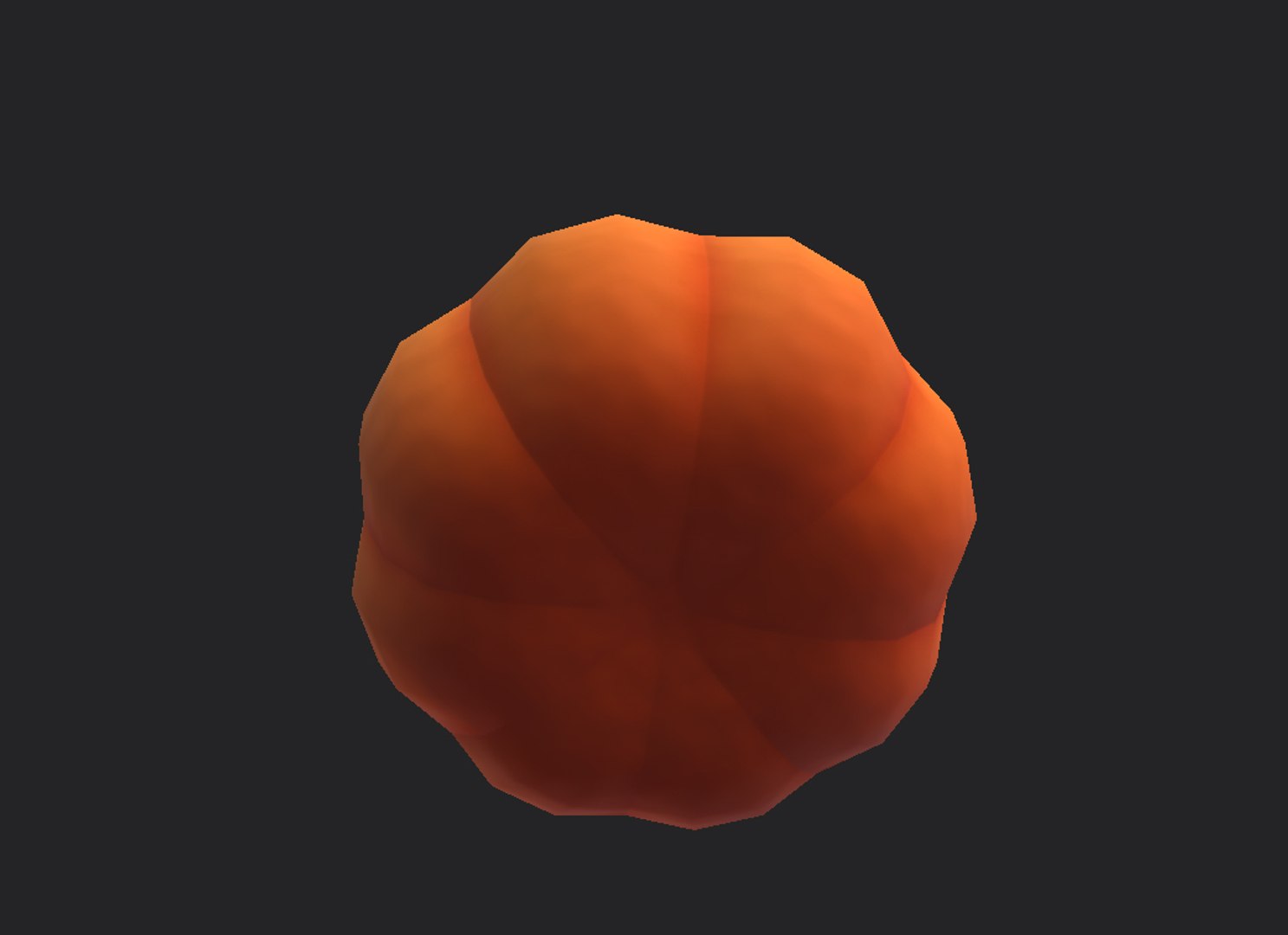 3D Model Pumpkin Cartoon - TurboSquid 1494519
