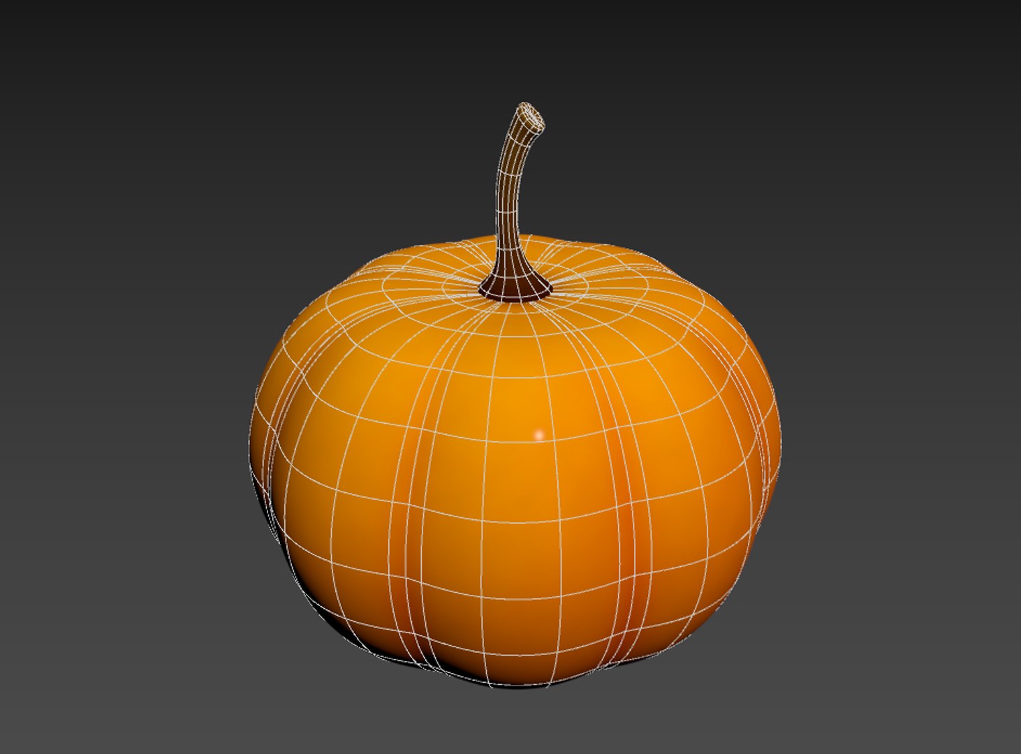 3D Model Pumpkin Cartoon - TurboSquid 1494519
