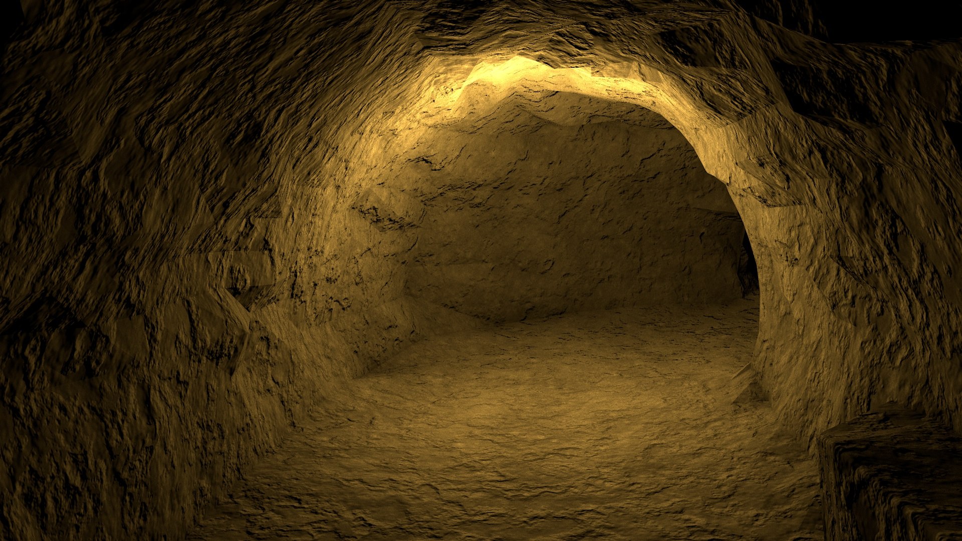 Rocky Old Cave 3D Model - TurboSquid 1510517