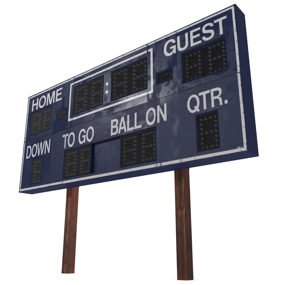 3d Football Scoreboard
