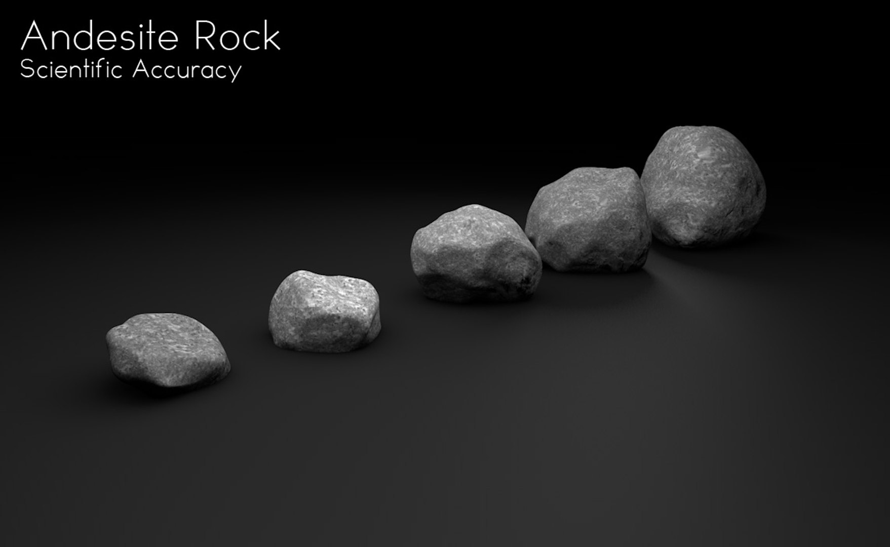 3d Model Rocks