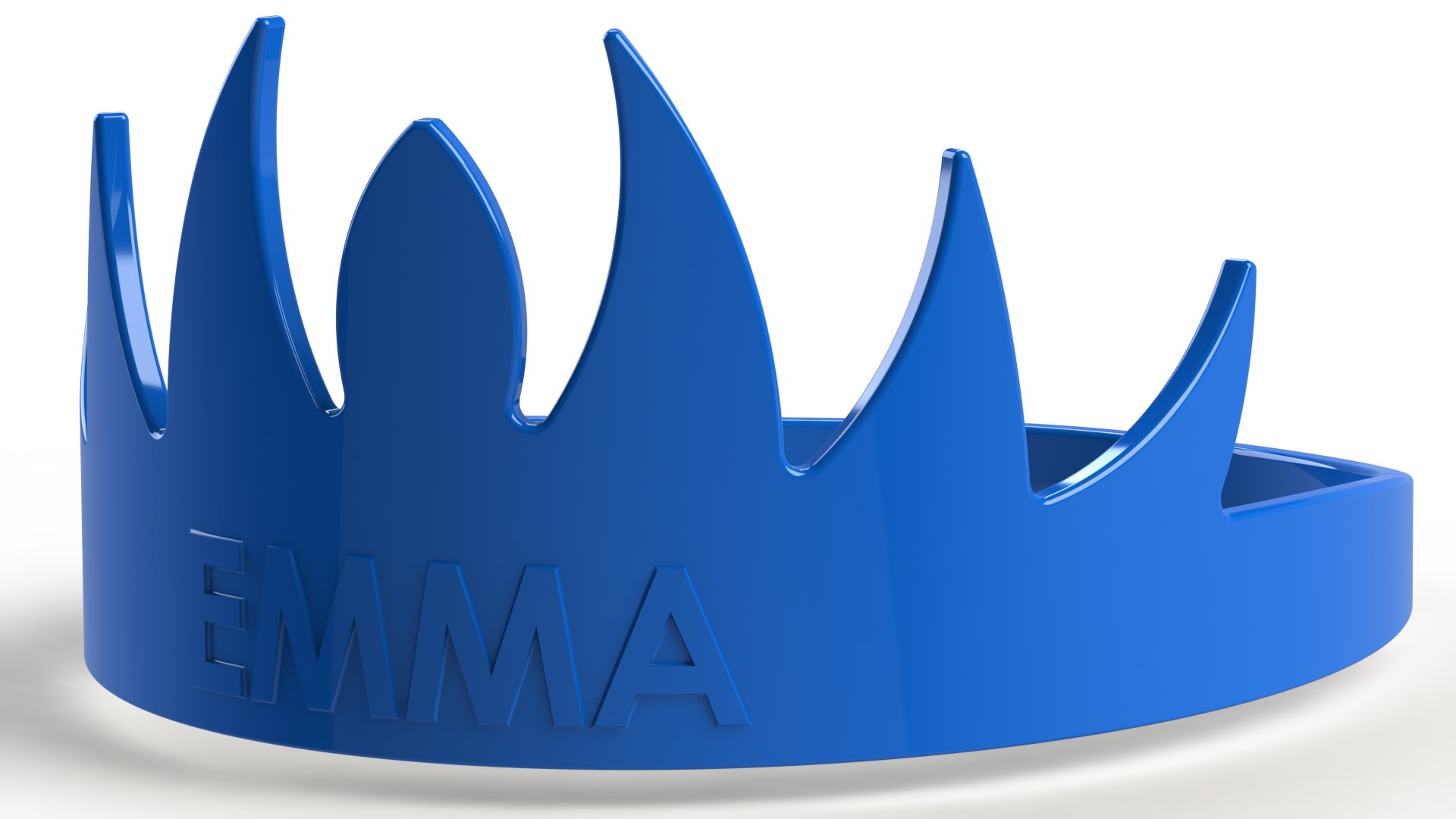 Elsa Crown - Inscription EMMA 3D - TurboSquid 1986900