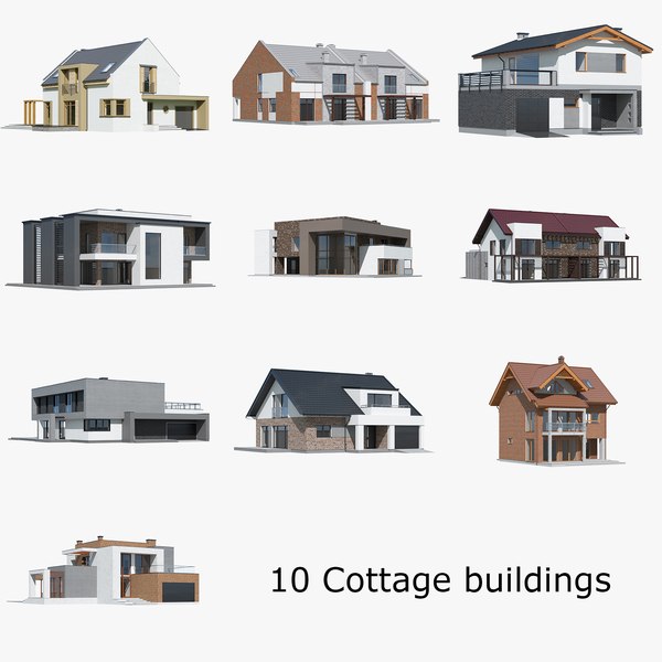 3ds max cottage vinyl siding